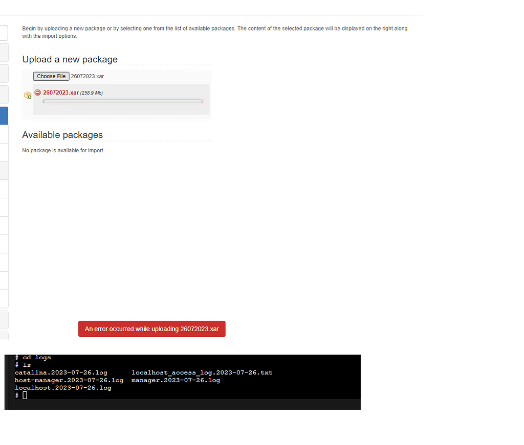 Import xar files from the "old" Instance - Help / Discuss - XWiki Forum