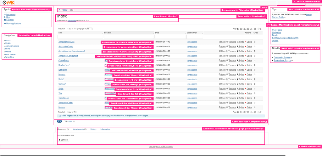 UI/Accesibility: Breadcrumbs in the document index - Development ...